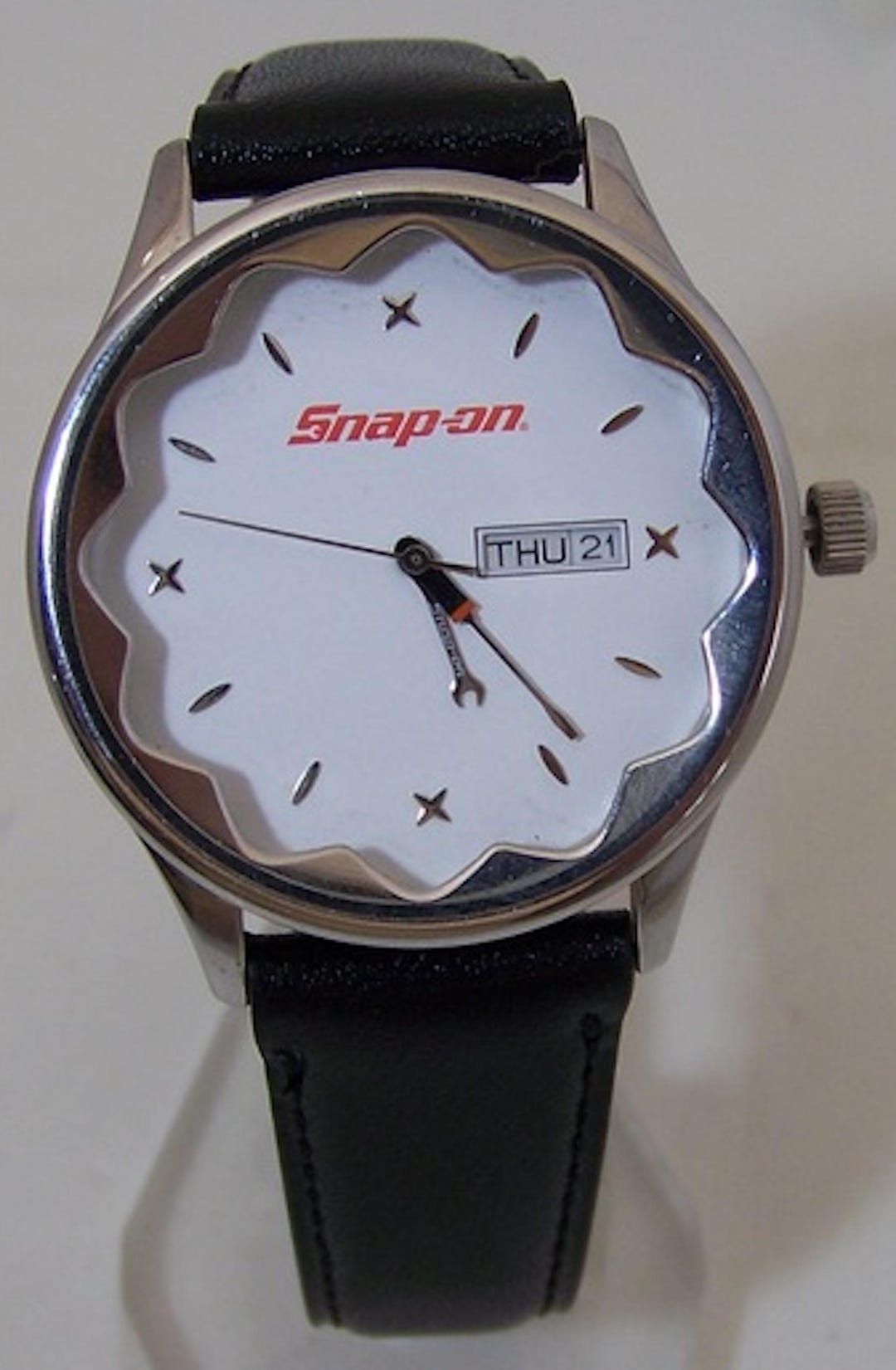 Snap on Tools Socket Watch Oblack Leather Band Vintage Wristwatch - Etsy