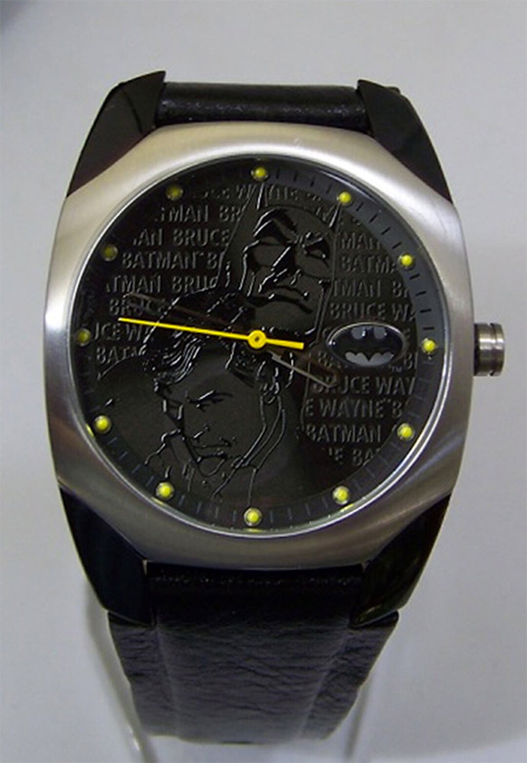 Batman Bruce Wayne Watch Fossil Lmt Ed 500 Wristwatch Rare Mens Li2532 ...