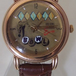 Fossil Bowlers Watch Vintage Collectors Bowling Themed Wristwatch - Etsy