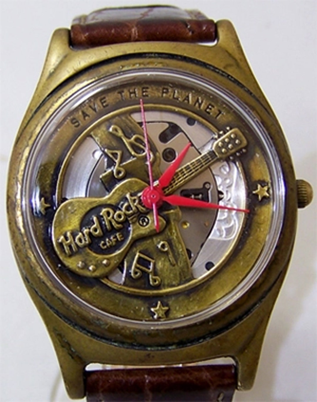 Fossil Hard Rock Cafe Watch Vintage Guitar Theme Musician Wristwatch - Etsy