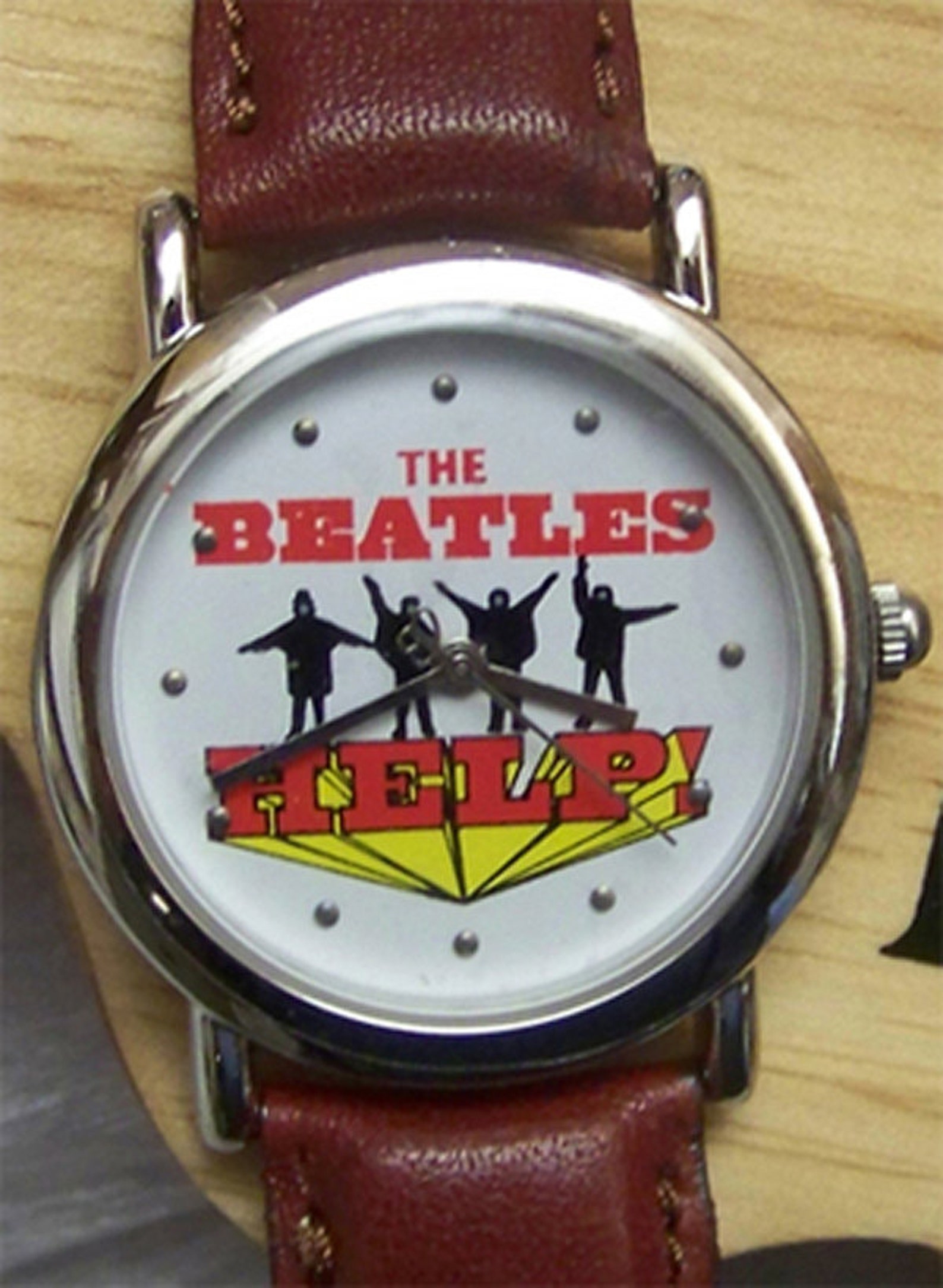 The Beatles Help Watch Vintage in Wooden Guitar Display Case - Etsy