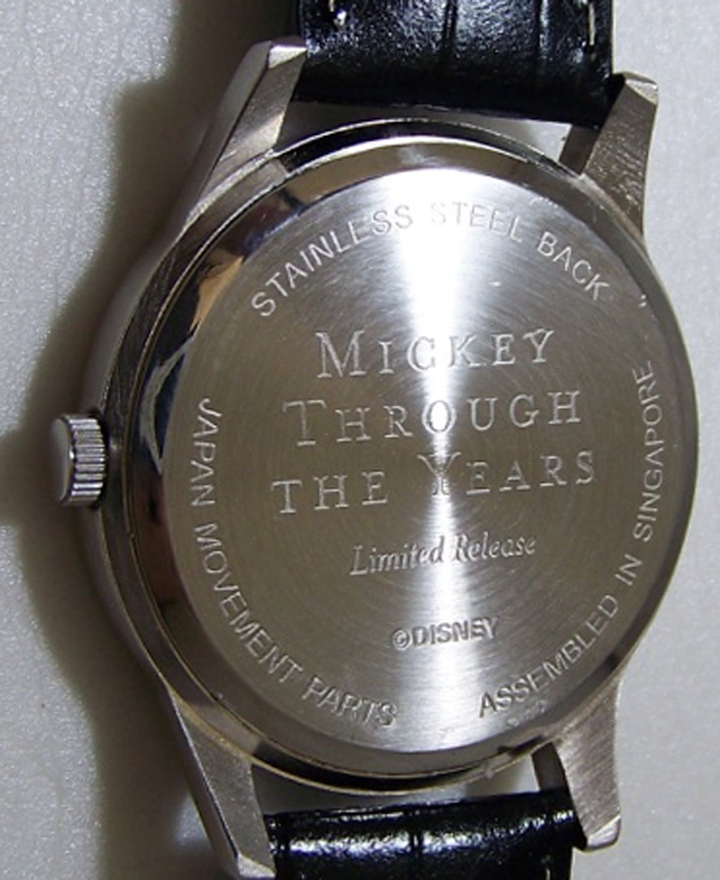 Mickey Mouse Watch Limited Release Through the Years Disney - Etsy