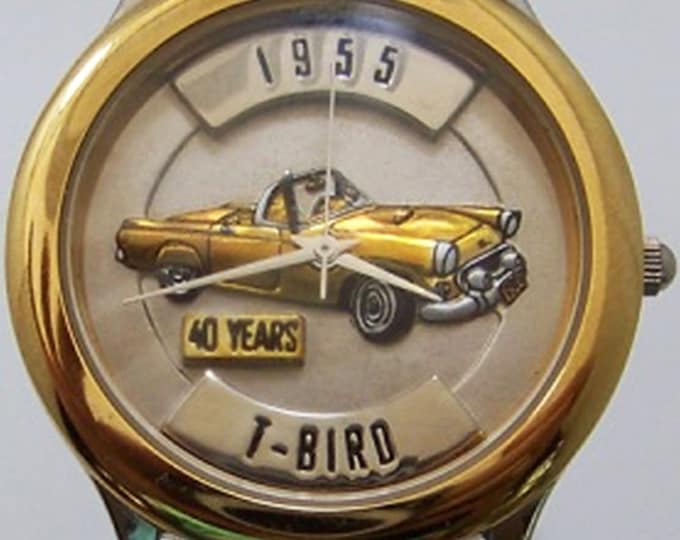 T-bird Fossil Car Watch Relic 1955 Ford Thunderbird Auto Wristwatch - Etsy