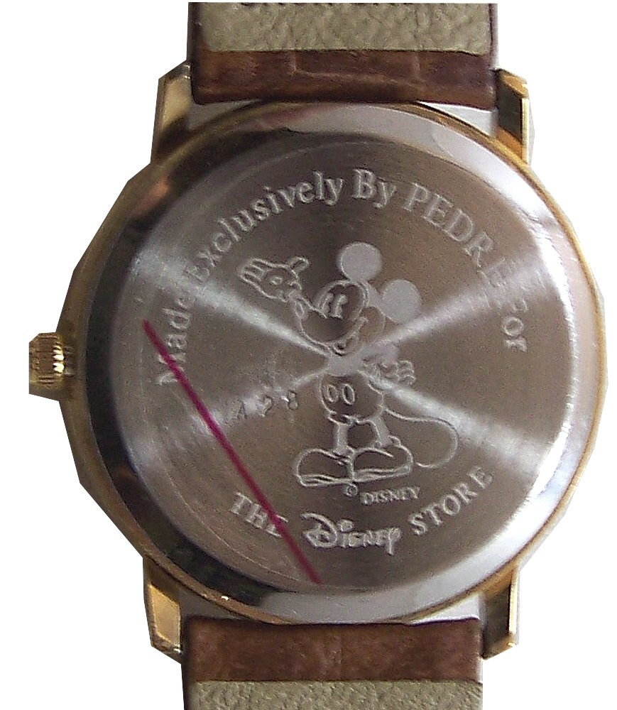 Walt Disney Dumbo Watch 50th Anniversary Gold Mens Pedre LE Wristwatch ...