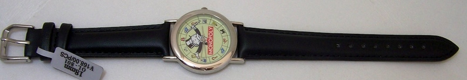 Monopoly Game Watch Hasbro Parker Bros Vintage Collectors Wristwatch - Etsy