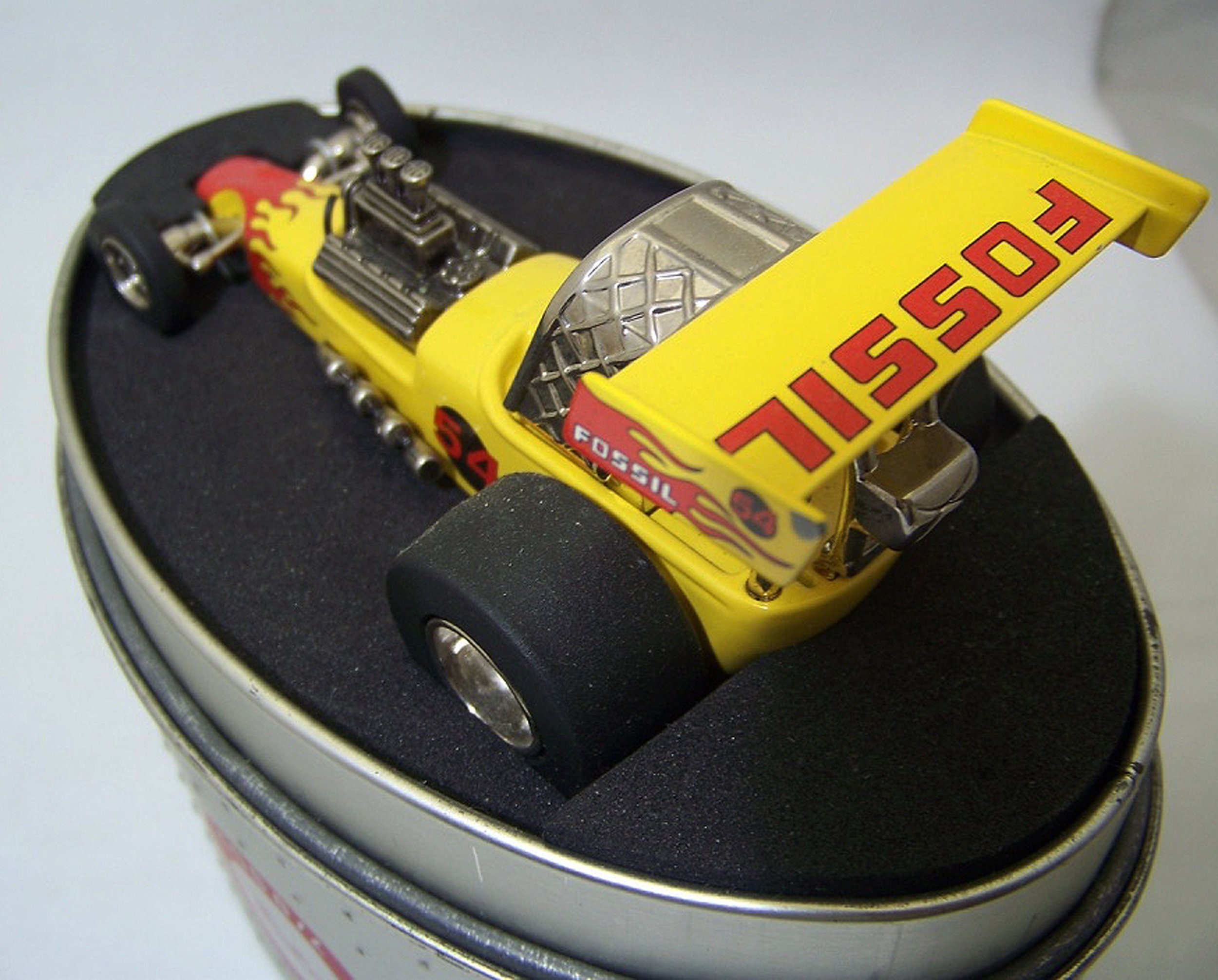 Fossil Dragster Desk Clock Drag Racing Car Novelty Desk Clock New - Etsy