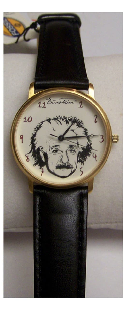 Einstein Watch and Statue Limited Edition Set by Foss… - Gem