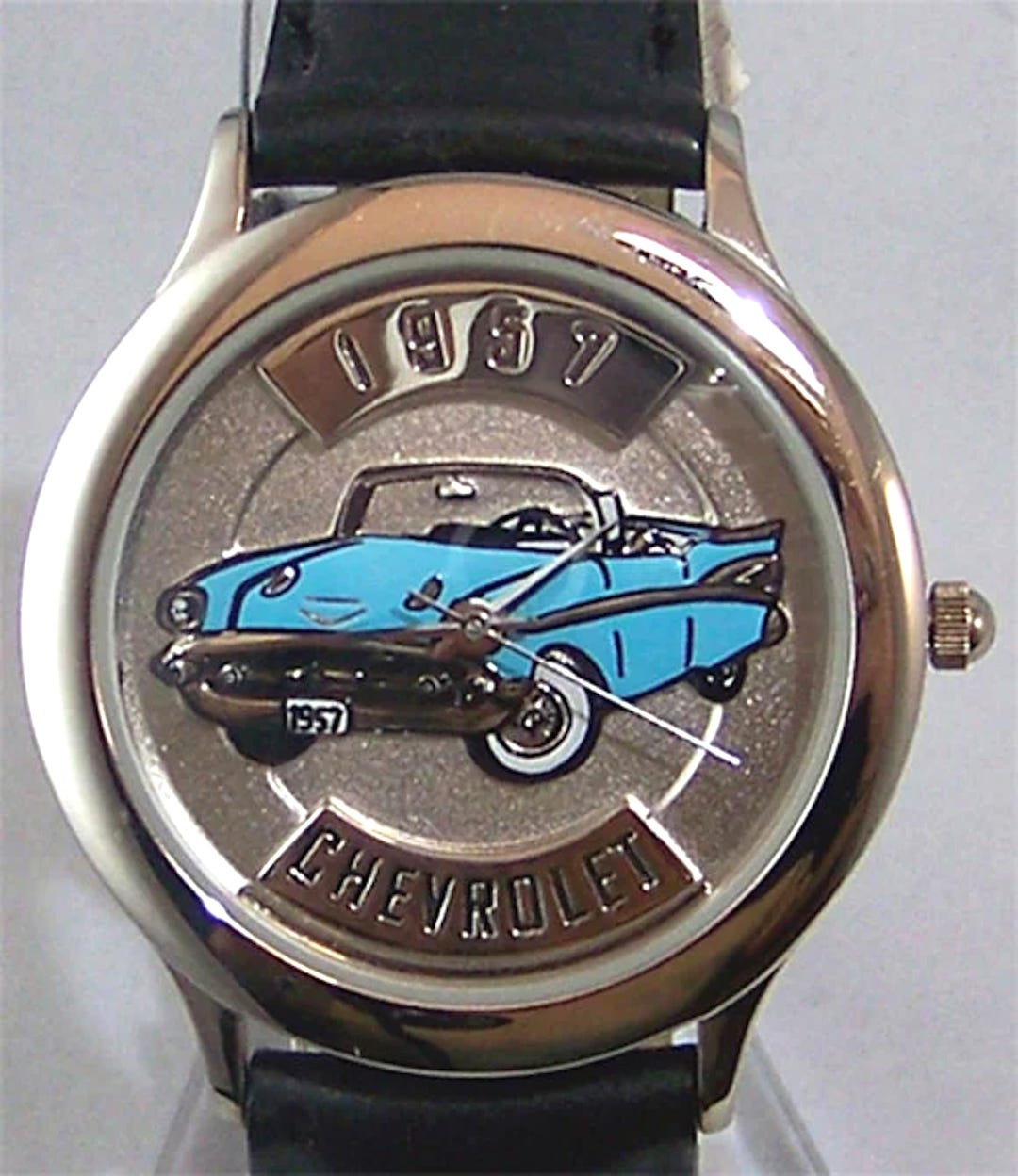 Fossil 1957 Chevy Watch Relic Chevrolet Car Wristwatch in Wood Box - Etsy