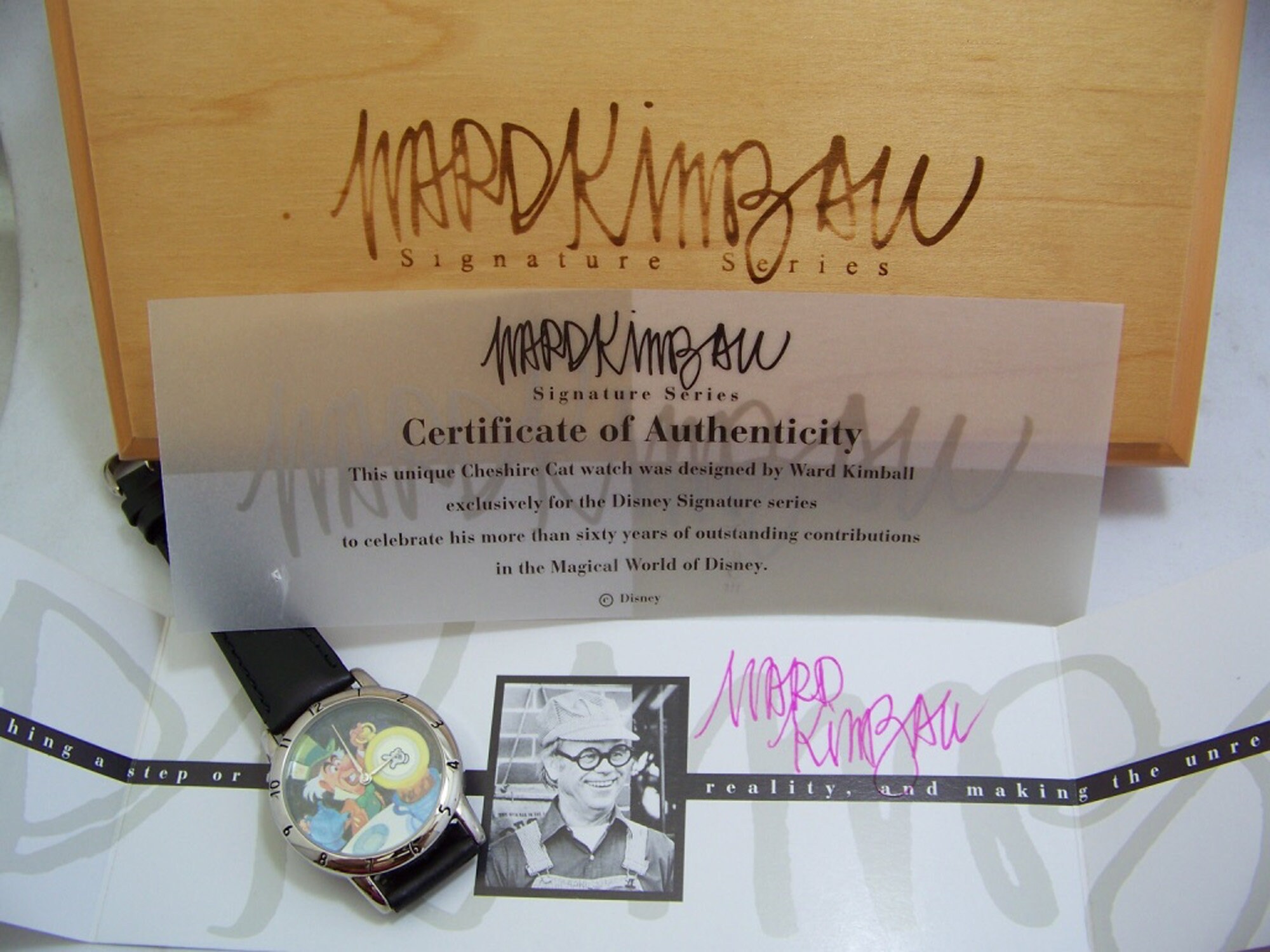 Mad Hatter Watch Disney Signature Series Ward Kimball - Etsy