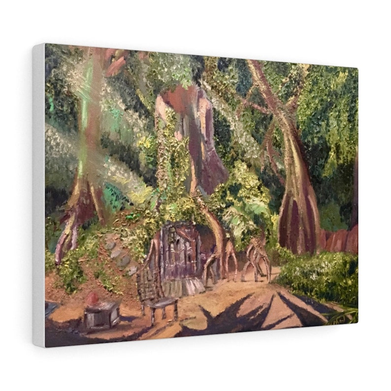 Shrek Canvas Print Shrek Swamp Shrek Nursery Decor Wall - Etsy