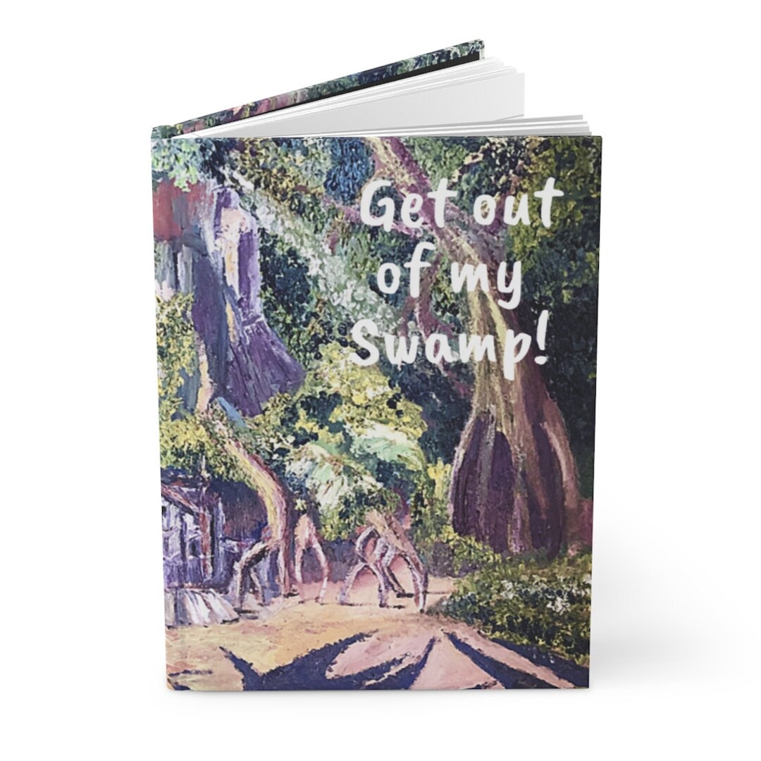 Shrek Inspired Cover Journal, Sketchbook, Planner, Notebook, Hardcover ...