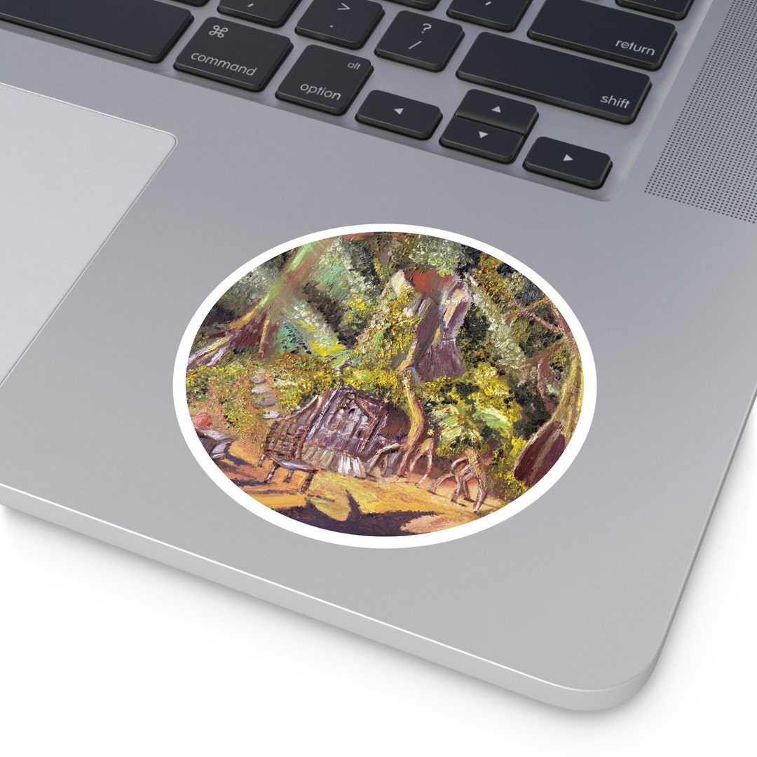 Shrek Swamp Sticker, Skateboard Laptop Luggage Cartoon Waterproof ...