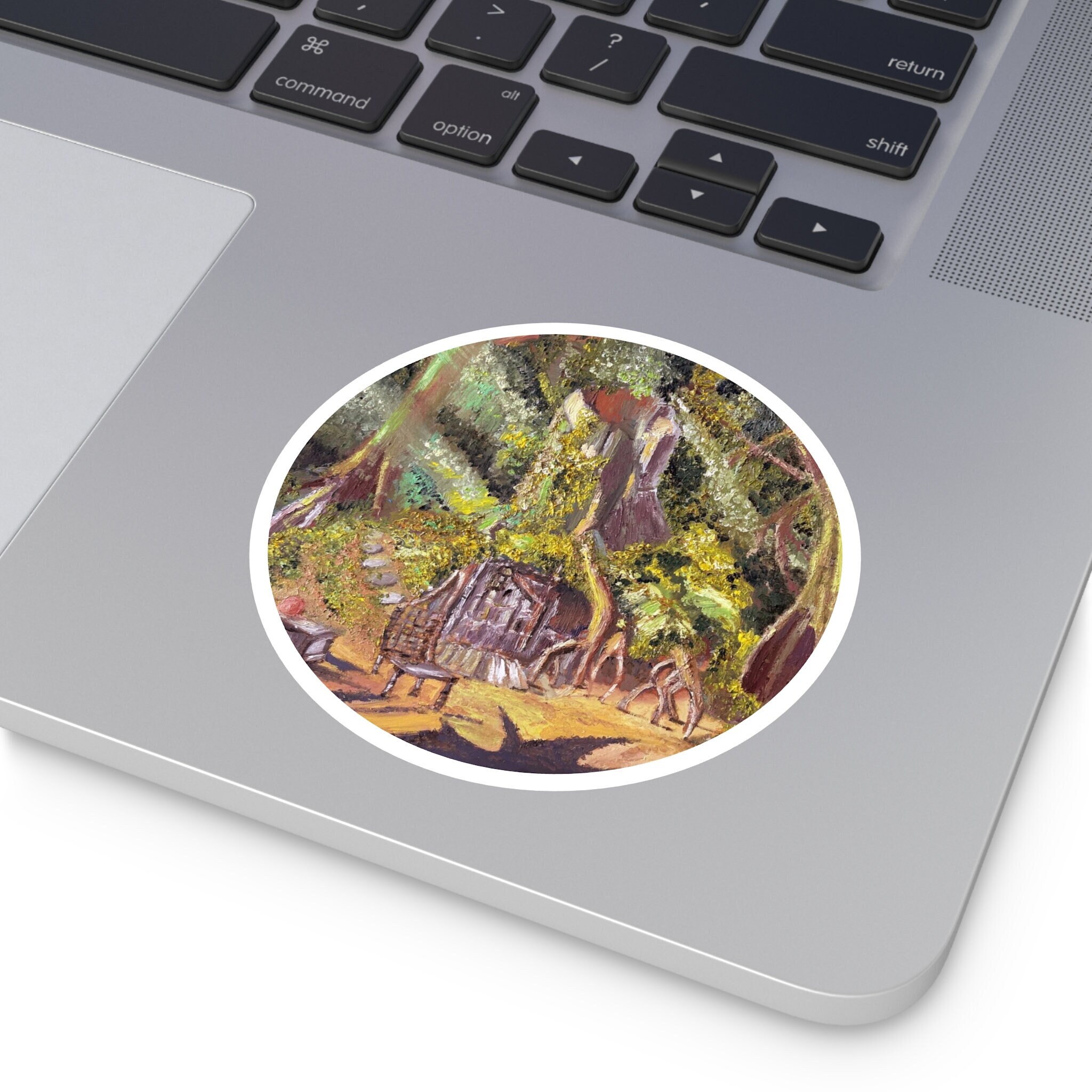 Shrek Swamp Sticker, Skateboard Laptop Luggage Cartoon Waterproof ...