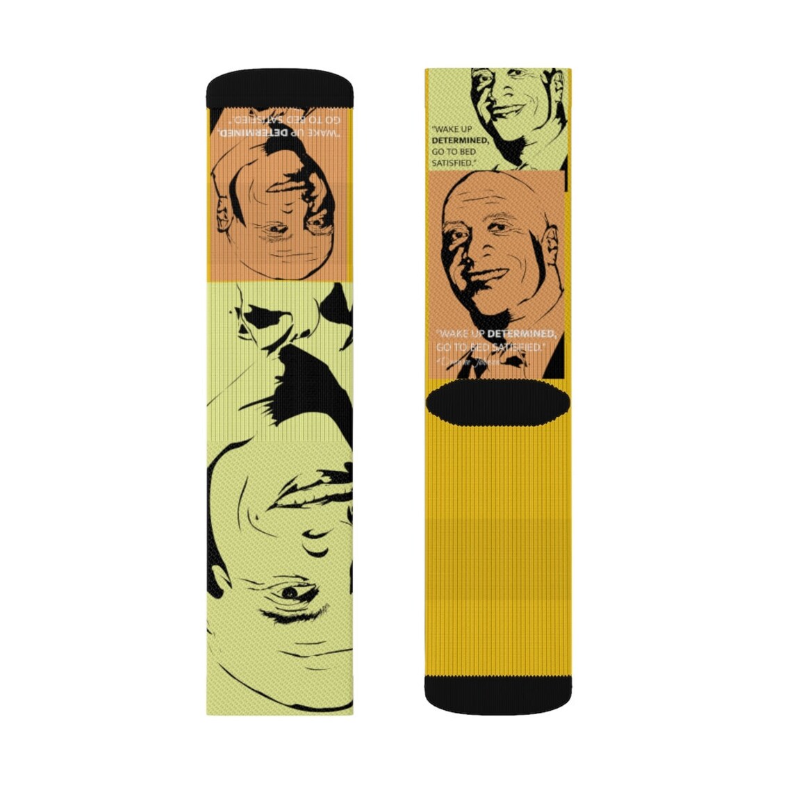 The Rock Socks Dwayne Johnson Socks the Rock Quote - Etsy