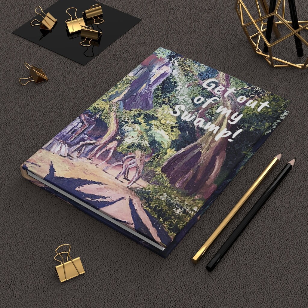 Shrek Inspired Cover Journal, Sketchbook, Planner, Notebook, Hardcover ...