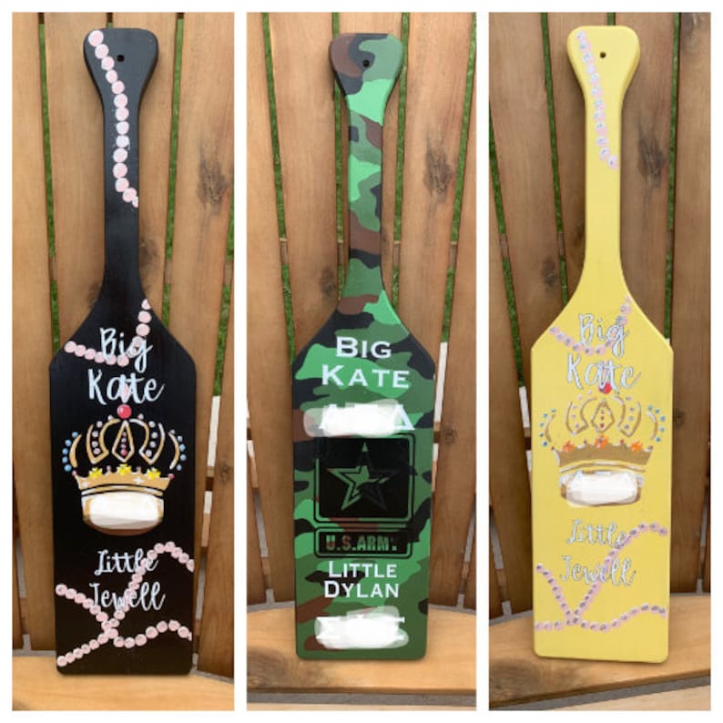 Custom Sorority Paddle - Hand Painted - Etsy