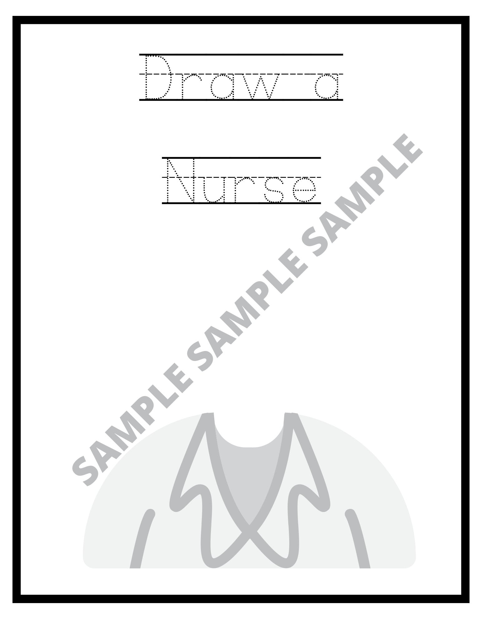 Nurse Coloring Book Digital Download - Etsy