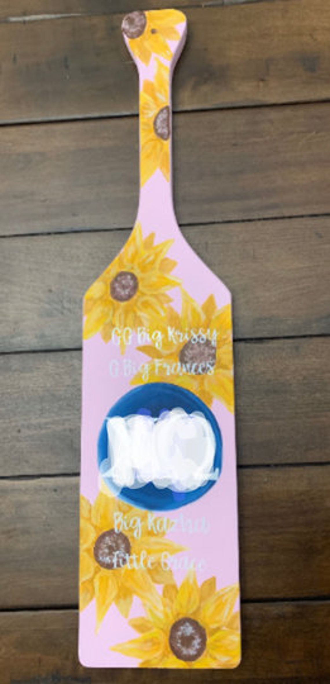Custom Sorority Paddle - Hand Painted - Etsy