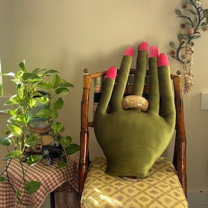 MADE TO ORDER - Hand Pillow - Etsy