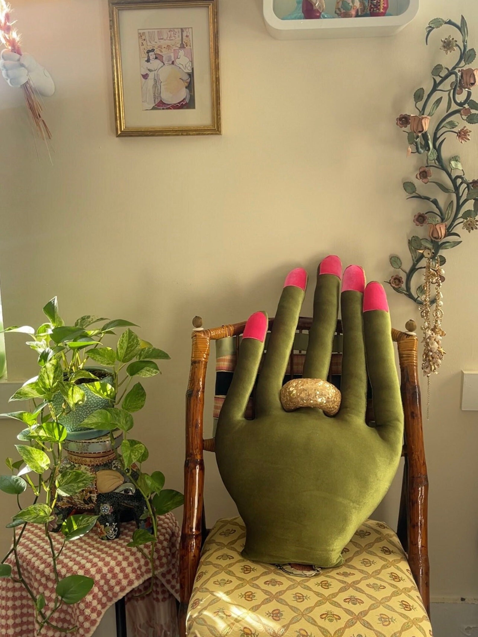 MADE TO ORDER - Hand Pillow - Etsy