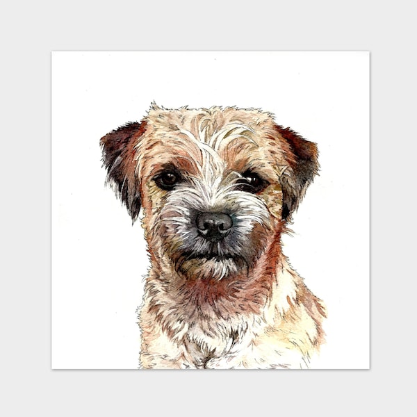 Border Terrier Art - Etsy