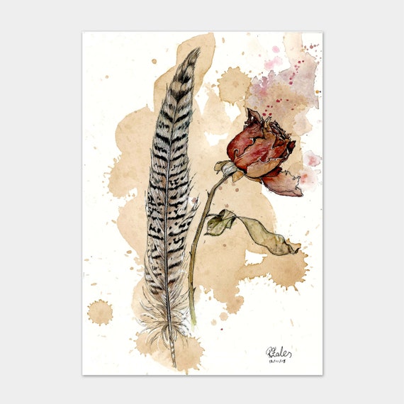 Pheasant Feather Art