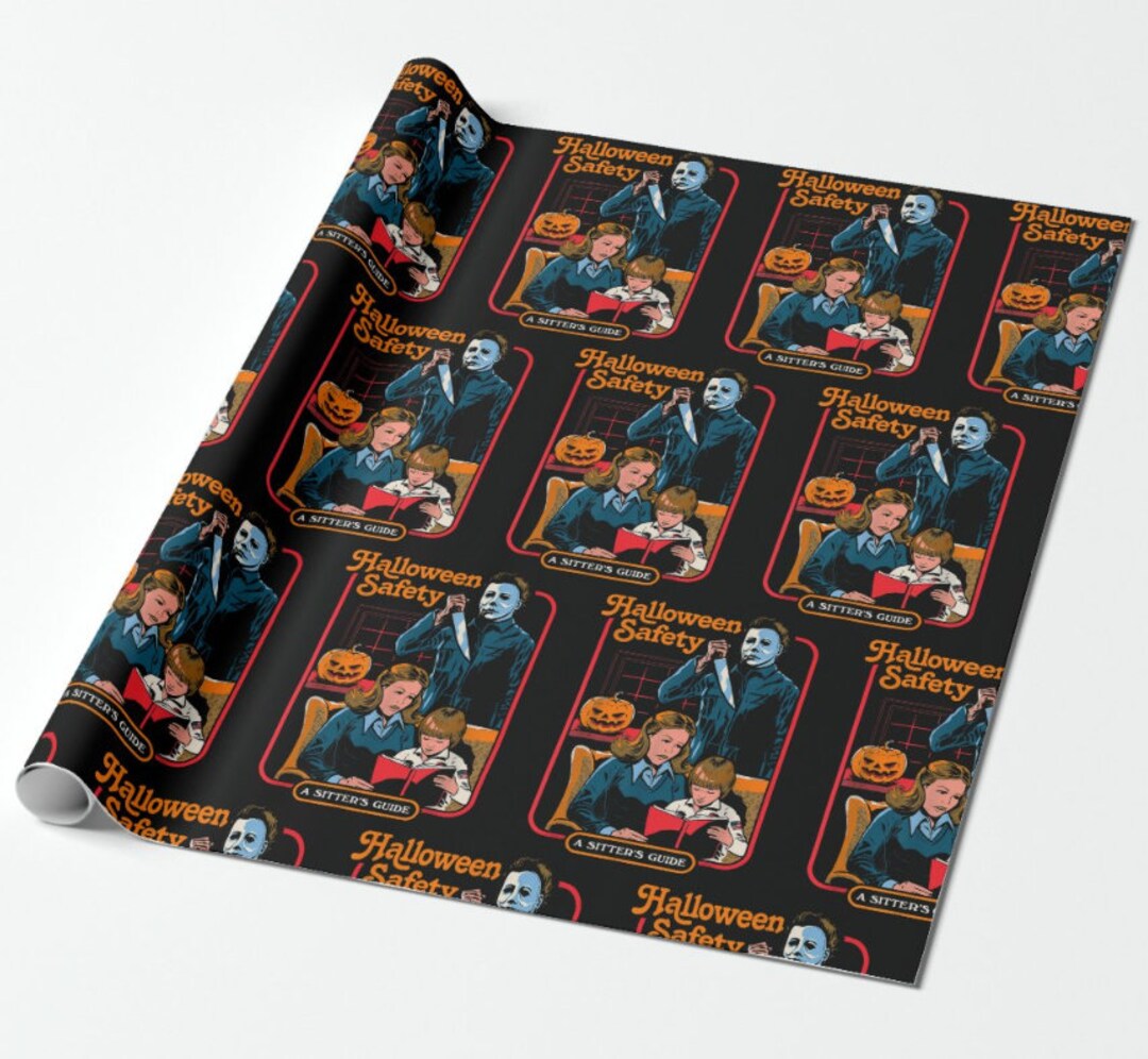 Horror Movie Michael Myers Halloween Wrapping Paper 30 X - Etsy