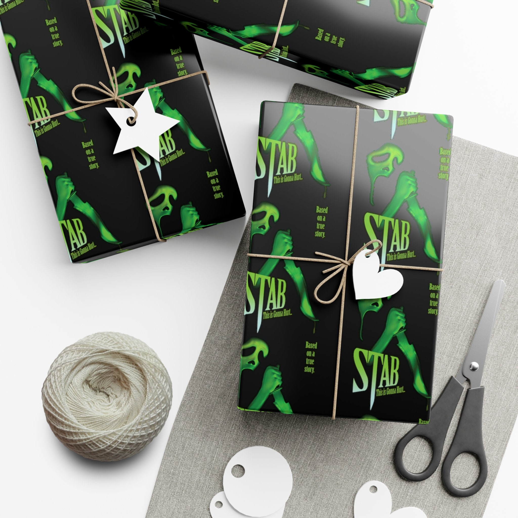 Scream Ghostface Wrapping Paper sold by GayCheshire | SKU 59983583 ...