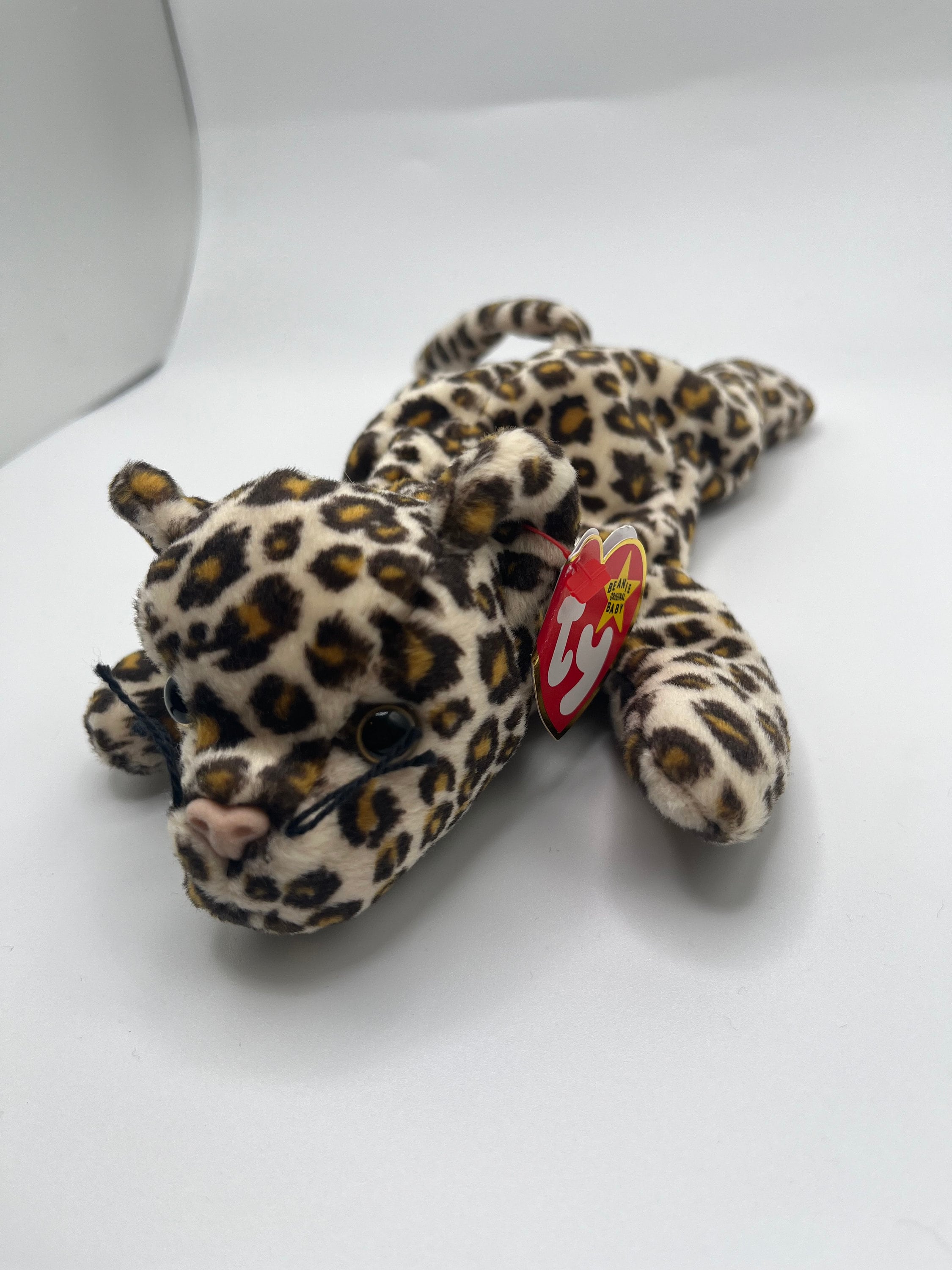 RARE TY Beanie Babies - 1996 - Freckles, the Leopard - Etsy