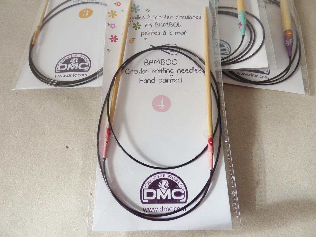 Handcrafted Circular Needles 4 Bamboo - Etsy