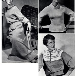 Modern Knitting First Issue - December 1955 Knitmaster (PDF - Ebook ...