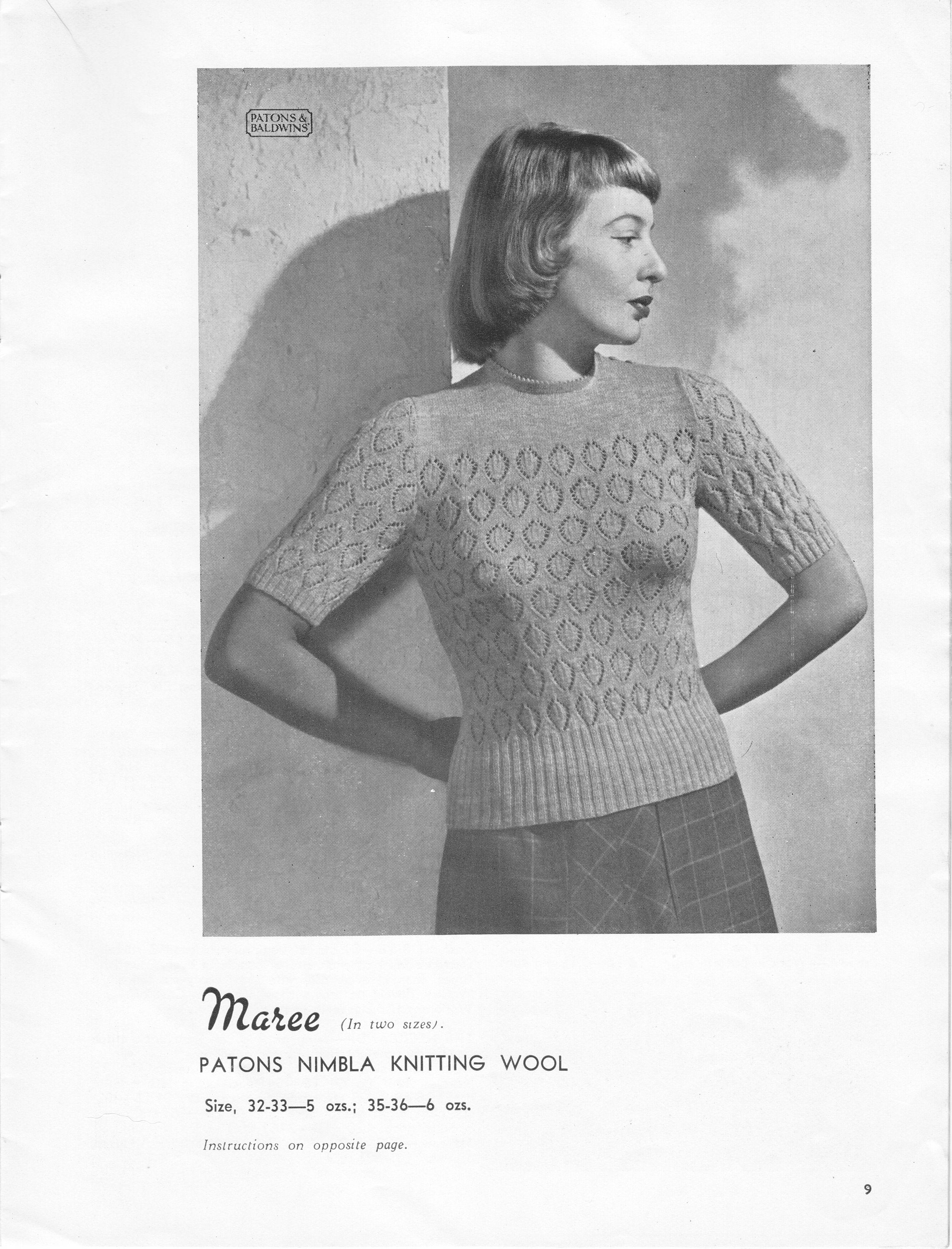 Patons Knitting Book No. 293 - 1950s (PDF - Ebook - Digital Download ...