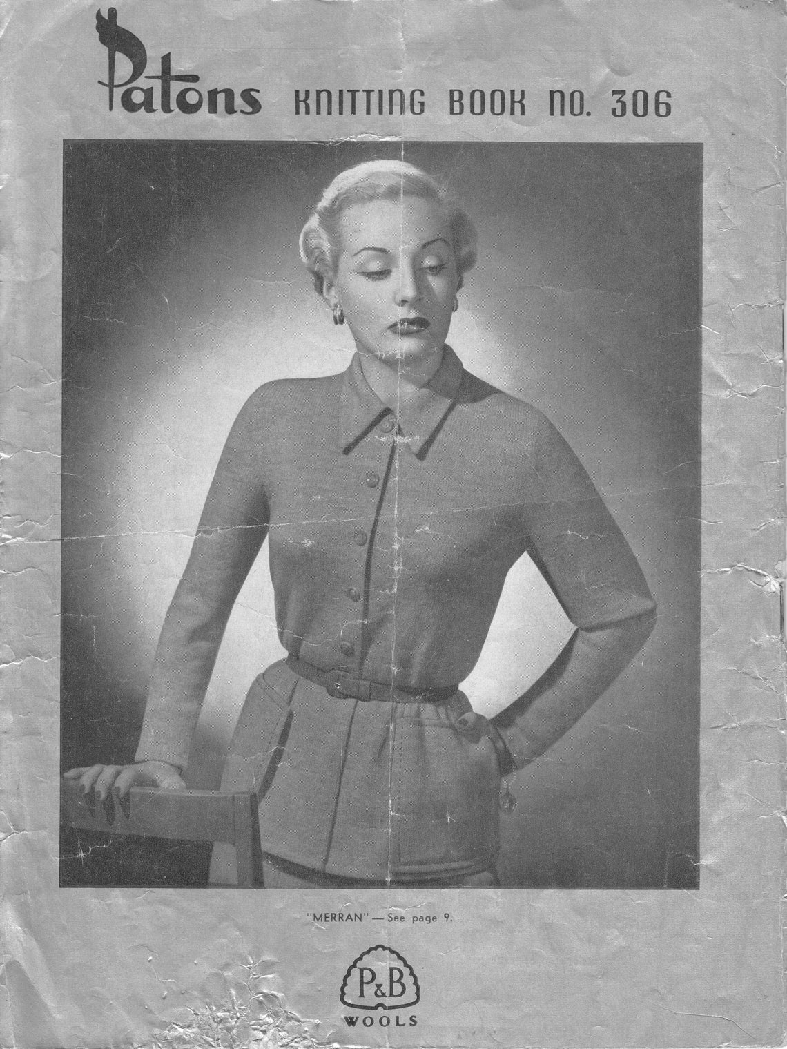 Patons Knitting Book No. 306 - 1950s (PDF - Ebook - Digital Download ...