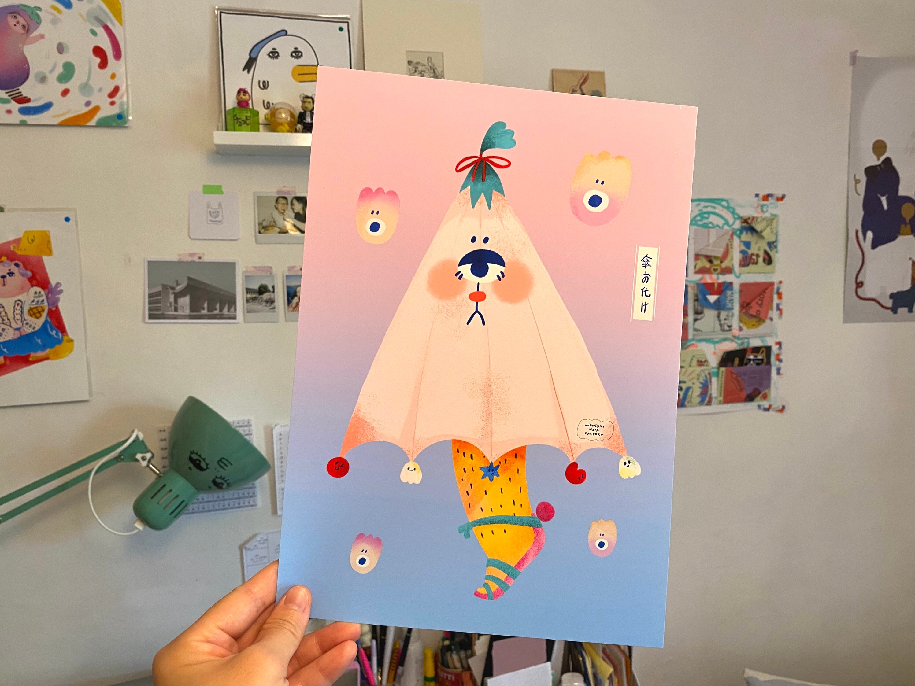 Kasa Obake Umbrella Spirit — midnight happi factory