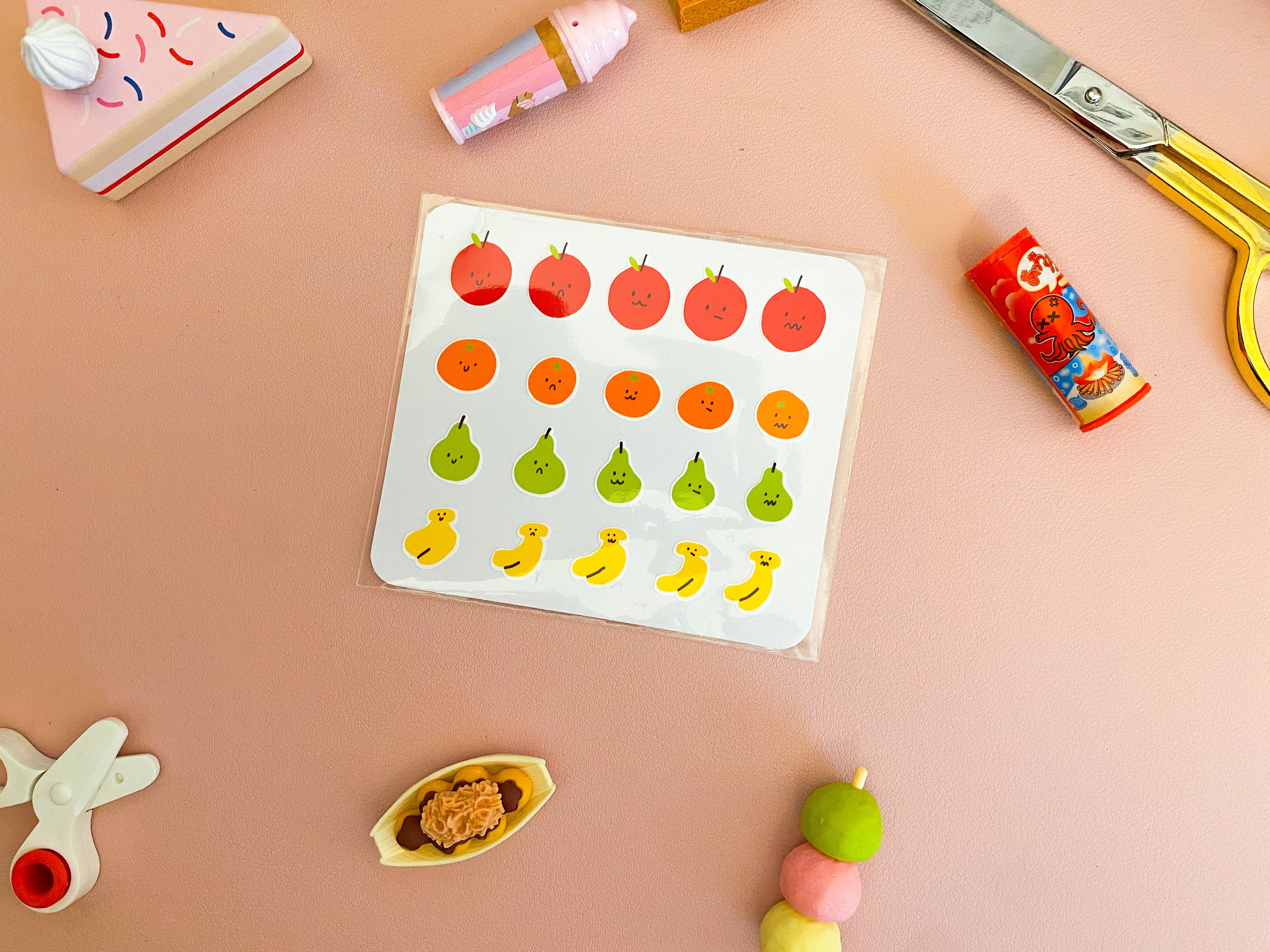 Fruits Cute Deco Sticker — midnight happi factory