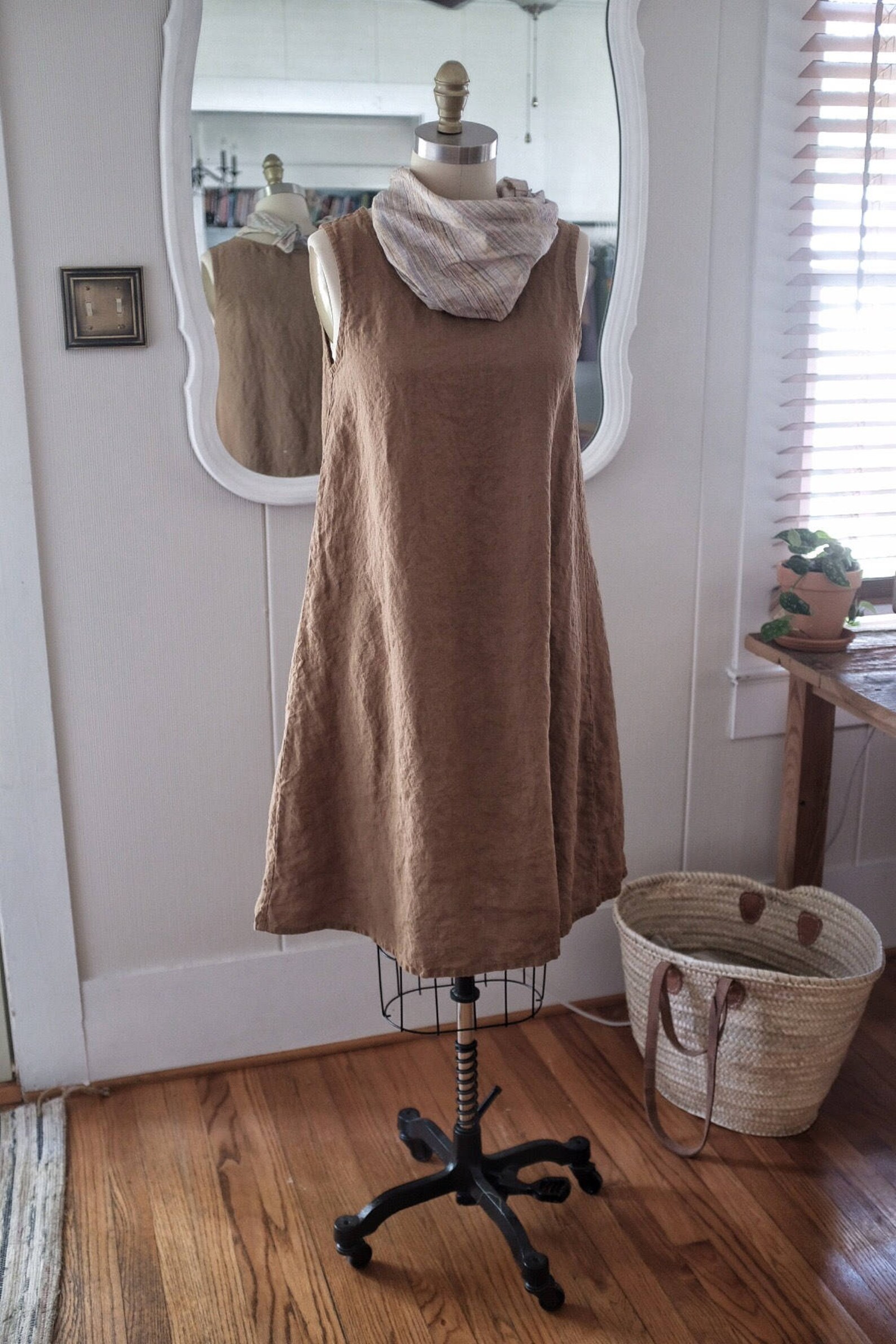 Womens Linen Shift Dress / Simple Shift Style / Preshrunk / | Etsy