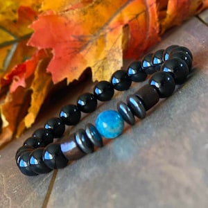 Bracelet for Men, Mens Beaded Bracelet, Men's Bracelets, Natural Stone ...