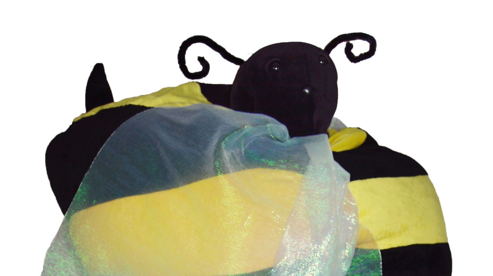 Bee Bean Bag Chair With Gauzy Blanket Wings - Etsy