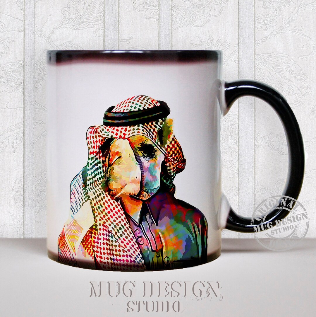 Camel Mug, Camel Watercolor Painting, Camel Cup, Camel Coffee Mug ...