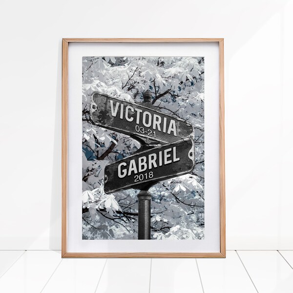 Wedding Street Sign - Etsy