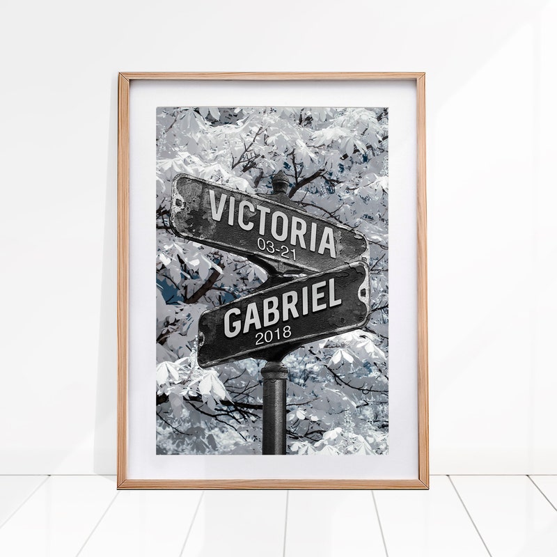 Wedding Street Sign - Etsy