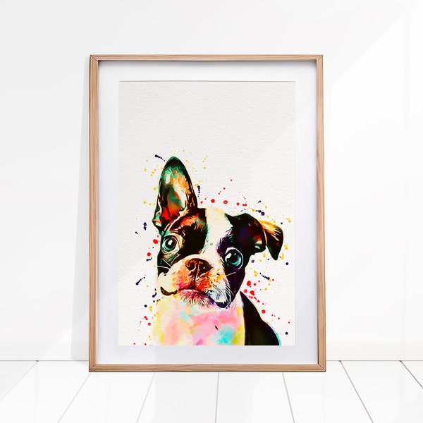 Terrier Print - Etsy
