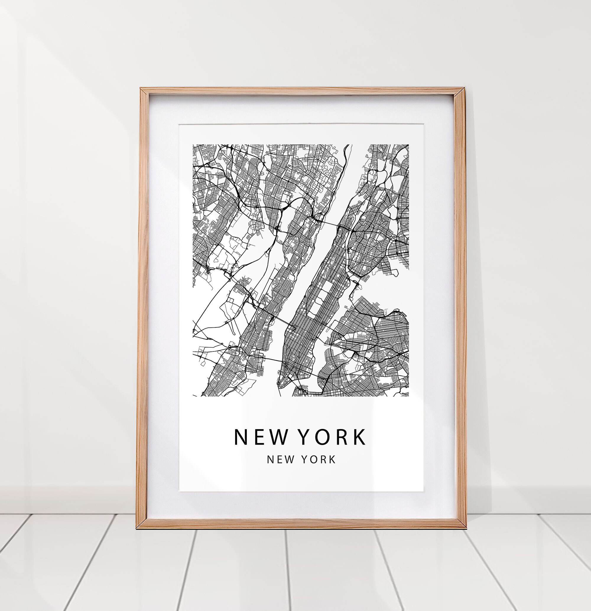 Custom City Map Gift Custom Map Art Custom Map Print City | Etsy