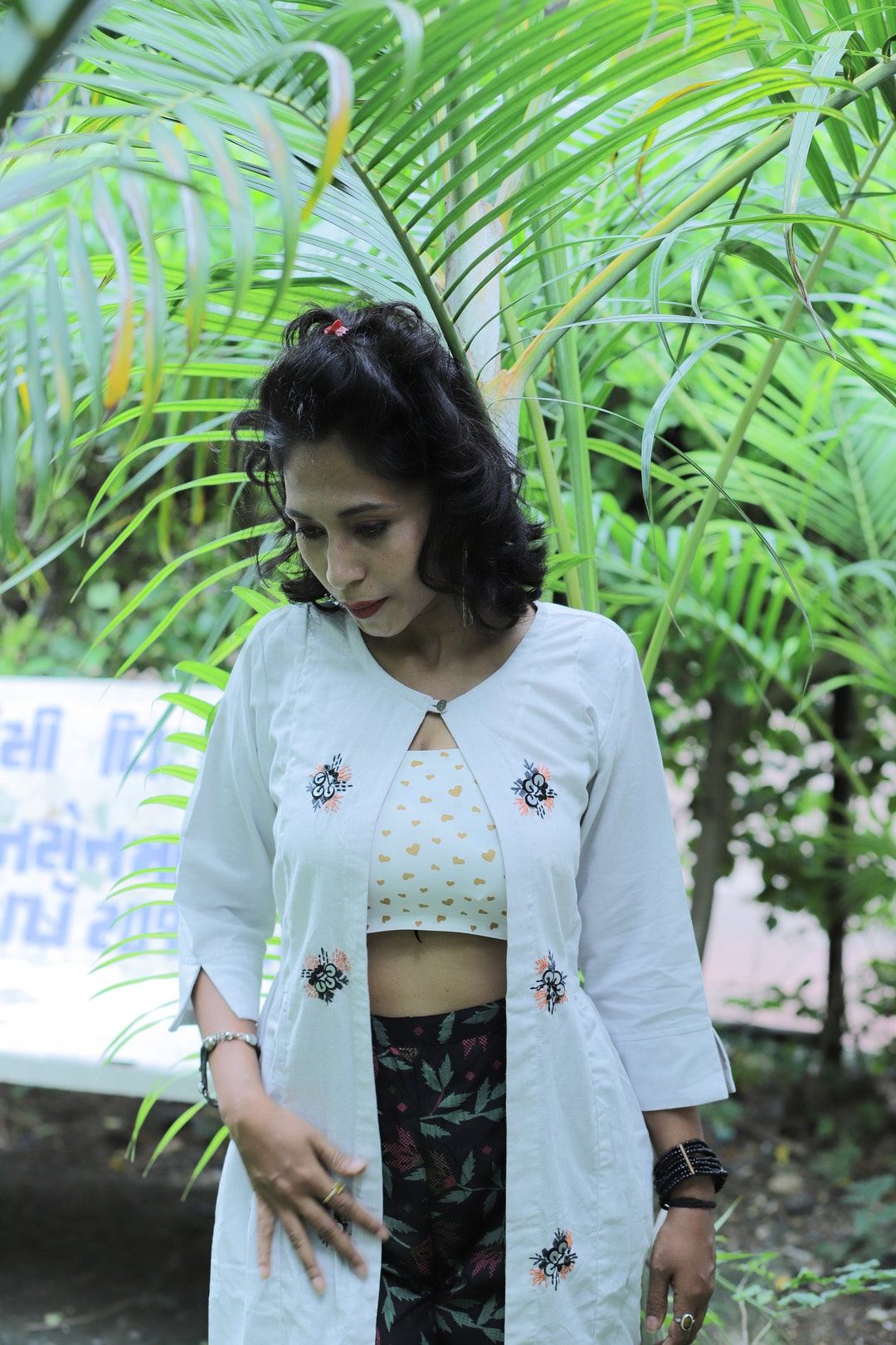 IT'S Bani Designer Jacket Style Embroidery Kurti - Etsy