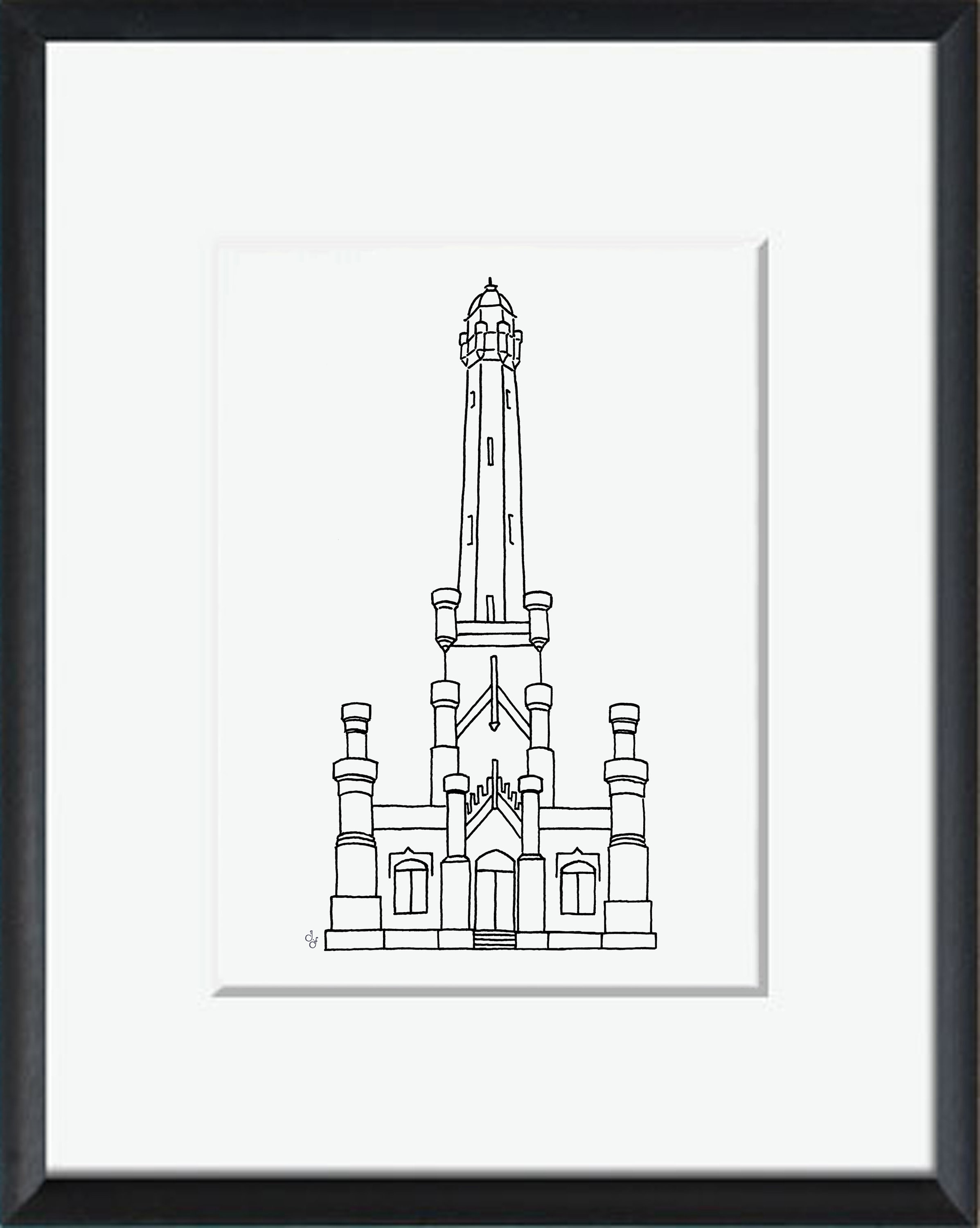 The Water Tower - Etsy