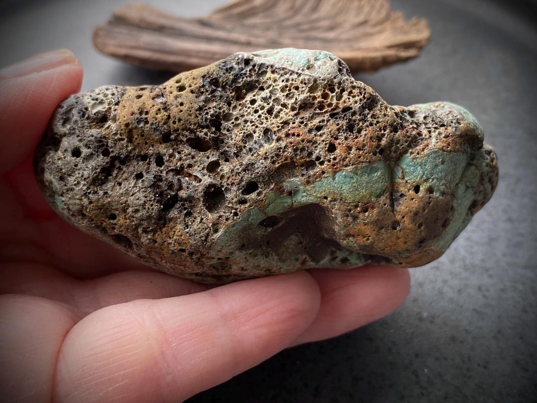 Unusual Combined Color Sea Slag Pebble for Marine Collectors Rare Beach ...