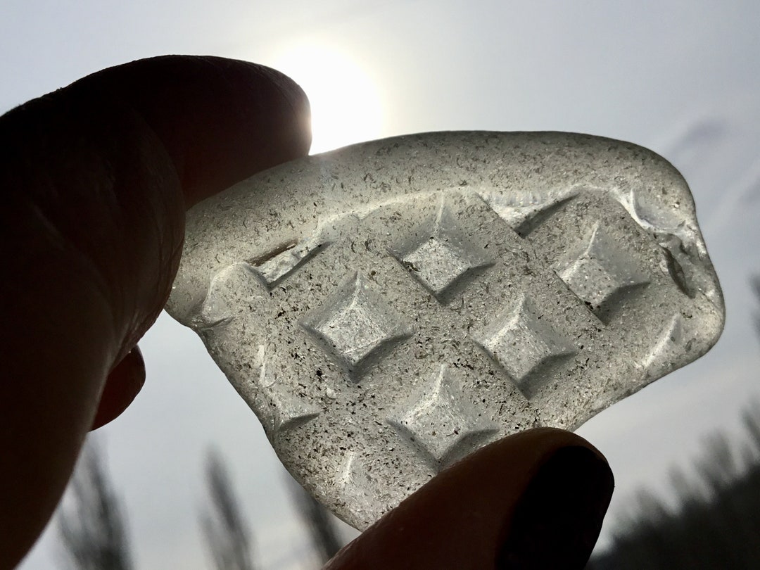 Rare Beach Finds Unique Sea Glass Extraordinary Thick Frosted Sea Glass ...