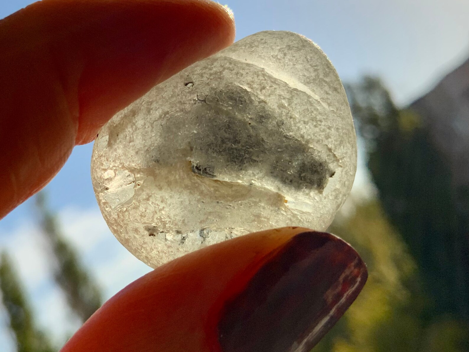 Melted Bonfire Sea Glass Stone for Sea Collection Rarest Combined Beach ...