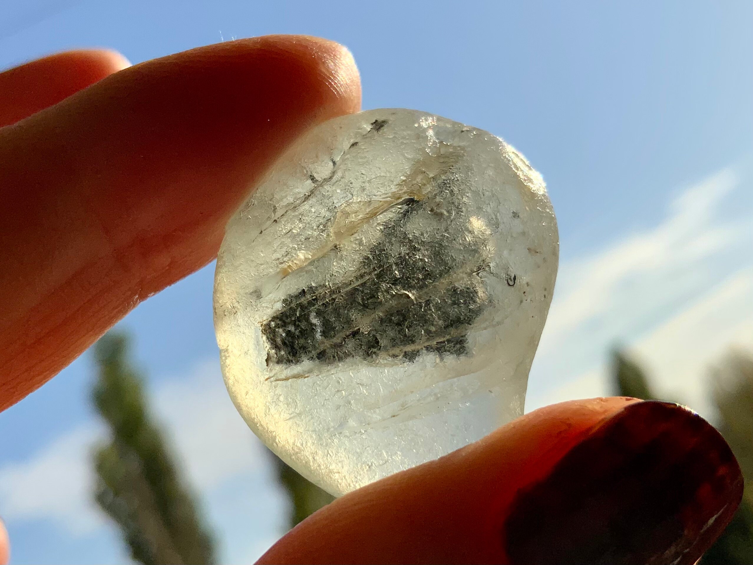 Melted Bonfire Sea Glass Stone for Sea Collection Rarest Combined Beach ...