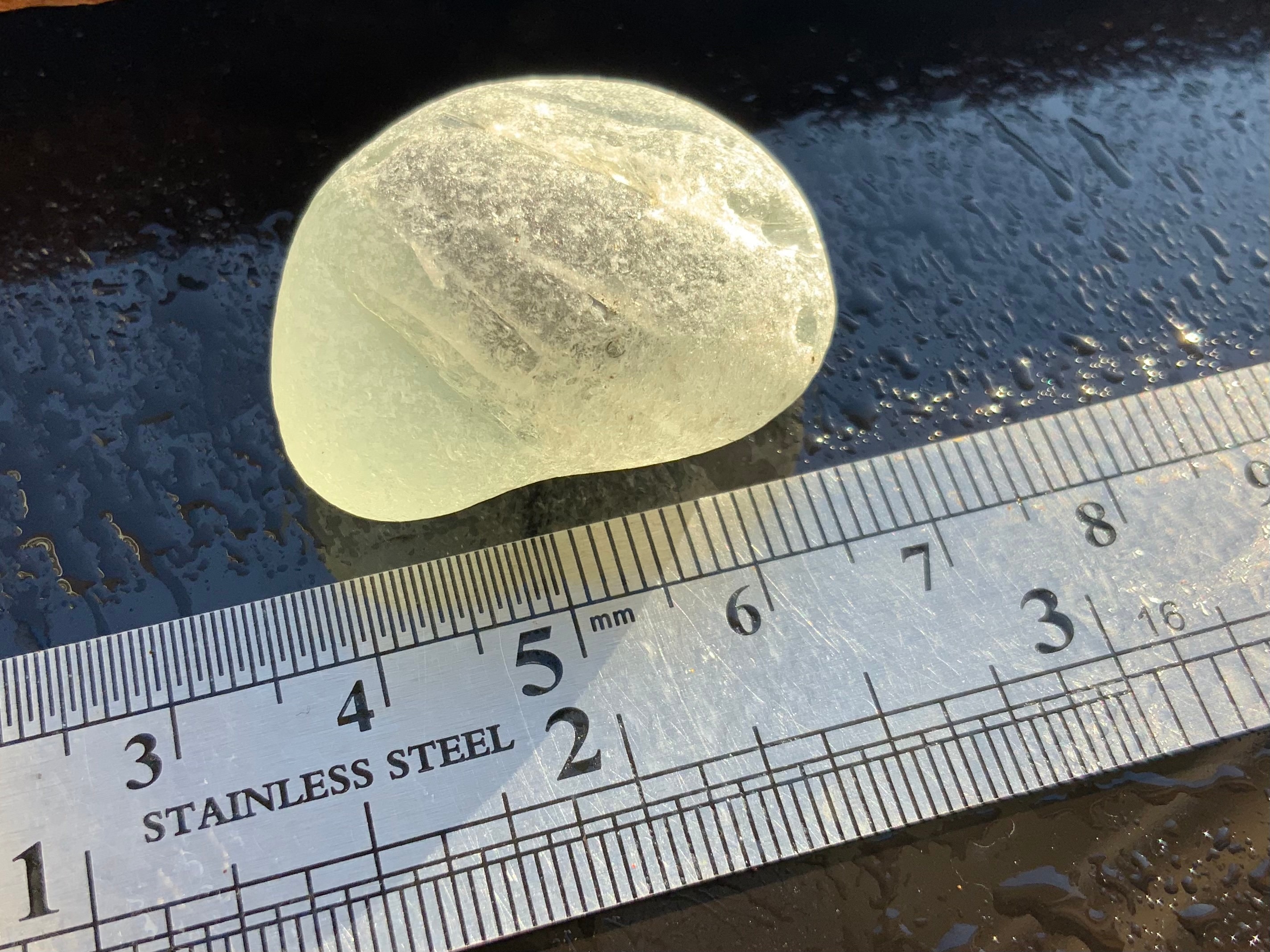 Melted Bonfire Sea Glass Stone for Sea Collection Rarest Combined Beach ...